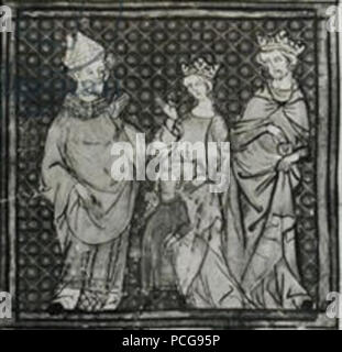 Charles the Simple (879-929). King of West France (898-922). Portrait ...