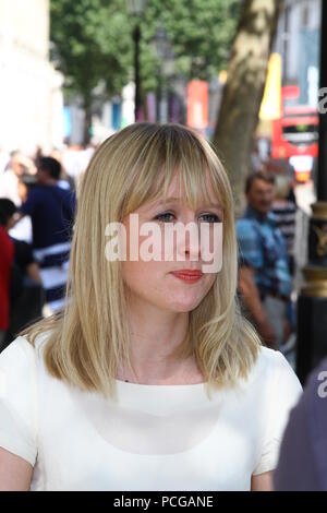 Sophy Ridge Journalist and Sky News presenter broadcaster pictured in ...