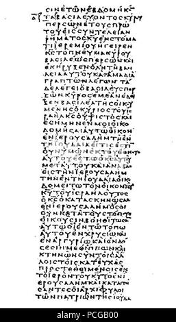 Codex Vaticanus 4th Century Stock Photo - Alamy