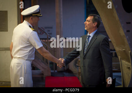 Ambassador Michael Hoza, U.S. Ambassador to Cameroon, and U.S. Army ...