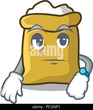 Waiting sack mascot cartoon style Stock Vector Image & Art - Alamy