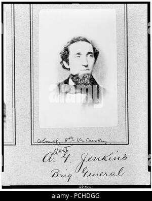 Brig. General Albert G. Jenkins, Albert G. Jenkins, head-and-shoulders ...