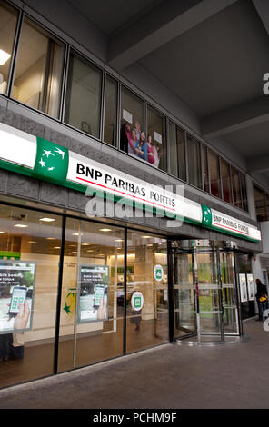 BNP Paribas Fortis bank in Brussels, Belgium Stock Photo - Alamy