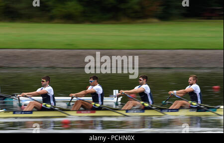 Great Britain's Graeme Thomas during the Team GB Tokyo 2020 Rowing team ...