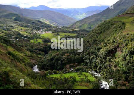 El CARMEN DE LA FRONTERA - Ecuador border - Huancabamba. Department of ...