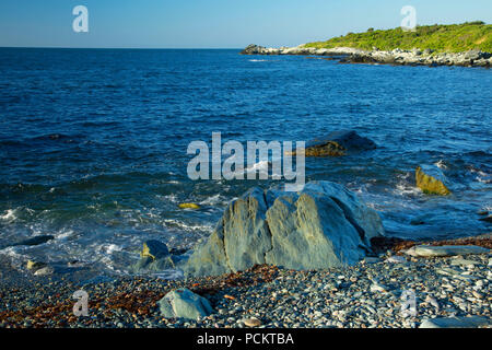 Rocky beach, Sachuest Point National Wildlife Refuge, Rhode Island ...