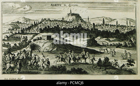 Aleppo in Syrien Peeters Jacob 1690 Stock Photo - Alamy