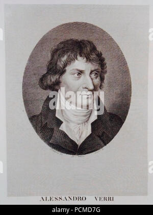 Alessandro Verri portrait Stock Photo - Alamy