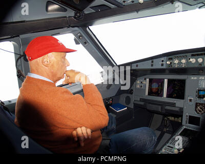 Prior to a flight to Innsbruck, former Formula One world champion and ...