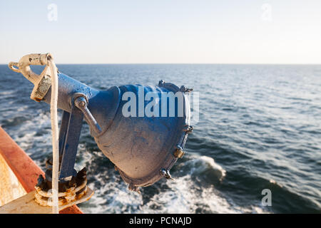 Color image of a passenger ship search light Stock Photo - Alamy