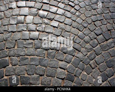 Grey paving stone cover, St Petersburg Russia Stock Photo - Alamy