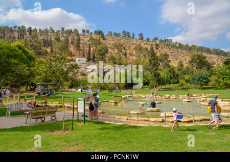 Israel Jezreel Valley Maayan Harod the Spring of Harod National Park ...