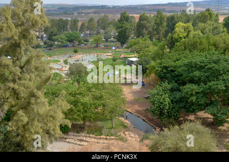 Israel Jezreel Valley Maayan Harod the Spring of Harod National Park ...