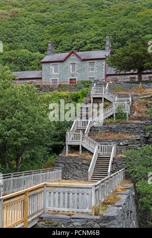 The Quarry Hospital at the National Slate Museum in Dinorwic, near ...