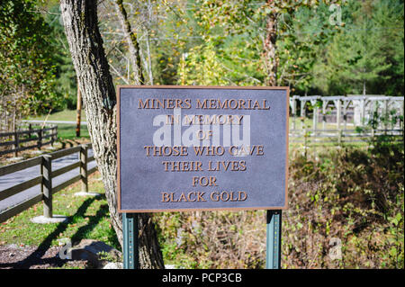 Hurricane Creek Mine Disaster Memorial Stock Photo - Alamy