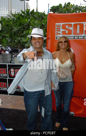 MIAMI - OCTOBER 10: Tito Puente Jr arrives at the 2004 Source Hip-Hop ...
