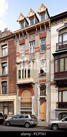 55 Rue Philippe Le Bon, Brussels, Belgium, c2014-2017. Artist: Alan ...