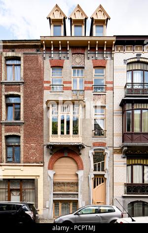 55 Rue Philippe Le Bon, Brussels, Belgium, c2014-2017. Artist: Alan ...