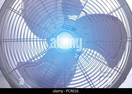Ventilator fan spin on industrial building of biogas bio gas plant ...