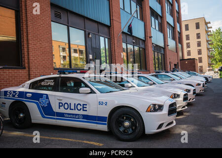 police car Montreal Canada Stock Photo - Alamy