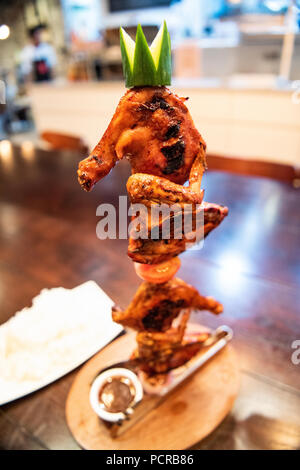 Menu Main Course Appetizer Desserts Stock Photo - Alamy