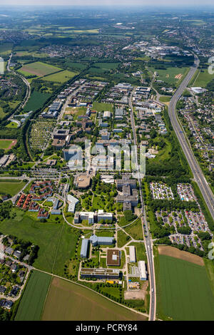 Aerial view, TU Dortmund University of Technology, Technology Center ...