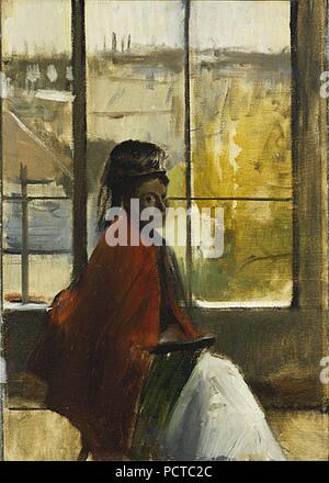 Alice Villette by Edgar Degas 1872 Stock Photo - Alamy