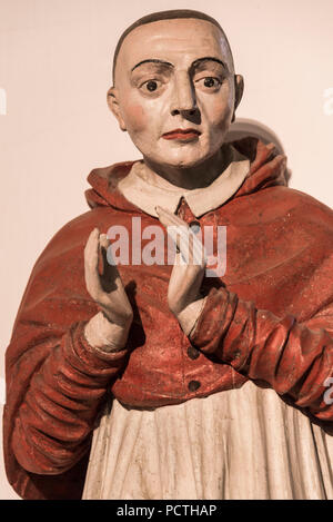 Saint statue in Tellskapelle, Hohle Gasse between Küssnacht and ...