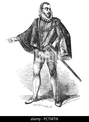The Spanish Armada Lord Howard of Effingham on board the Ark Royal ...