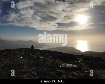 Slieve Leage, Europes highest Sea Cliffs on a sunny winter day in ...
