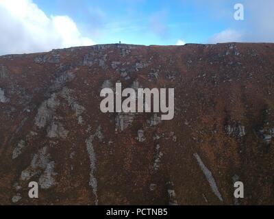 Slieve Leage, Europes highest Sea Cliffs on a sunny winter day in ...