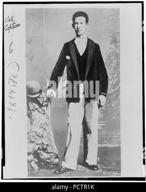Alfred E. Smith, full-length portrait, between the ages 17 and 27 ...