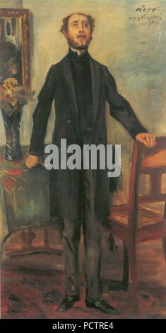 Alfred Kerr, by Lovis Corinth, 1907 Stock Photo - Alamy