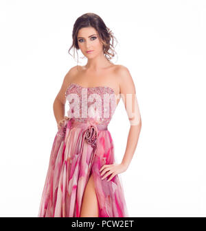 DORAL, FL - JANUARY 23: Saly Greige, Miss Lebanon 2014 poses is her ...