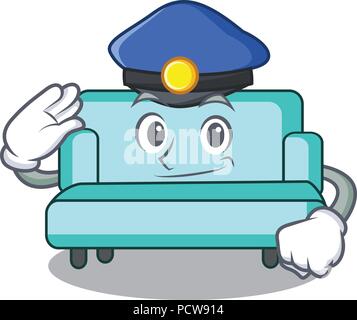 Detective sofa character cartoon style Stock Vector Image & Art - Alamy