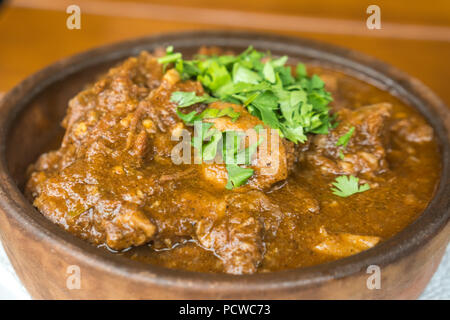Traditional Georgian dish - ostri - hot, spicy meal Stock Photo - Alamy