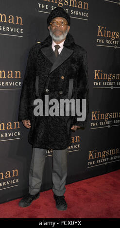 Actor Samuel L. Jackson attends the "Kingsman: The Secret Service" New ...