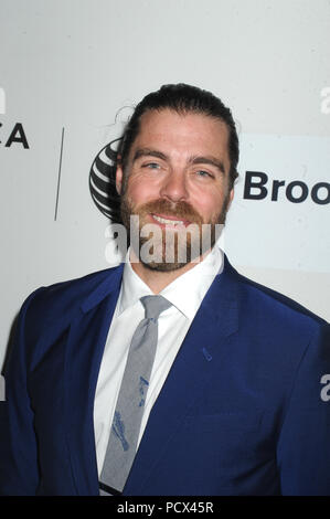 Matthew Delamater attends the world premiere of 'Tumbledown' during the ...