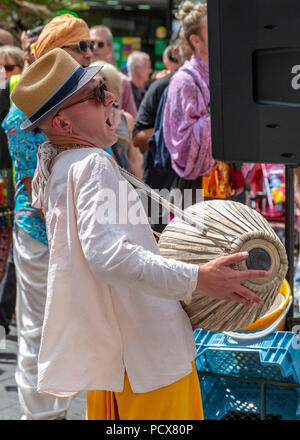 The Hare Krishna procession juggernaut,The annual Rathayatra Festival ...
