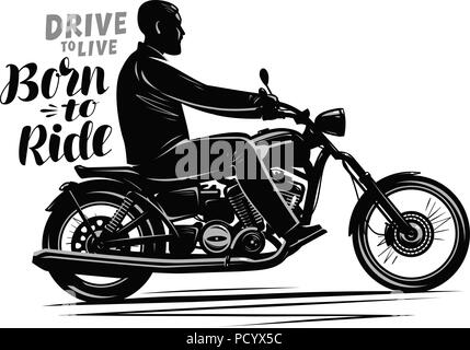Motorcycle biker design Stock Vector Image & Art - Alamy