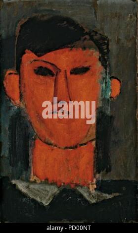 Modigliani. Portrait of Pablo Picasso by Amedeo Clemente Modigliani ...