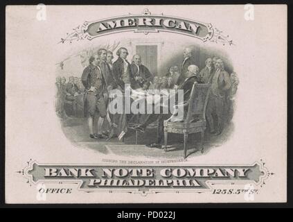 American bank note company, Philadelphia, office 125 S. 5th St ...
