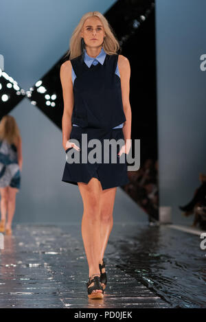 SYDNEY, AUSTRALIA - APRIL 13: A model walks the runway at the Watson X ...