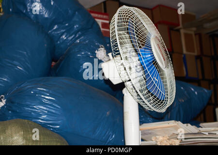 Clutter, storage room, abandoned factory Stock Photo - Alamy