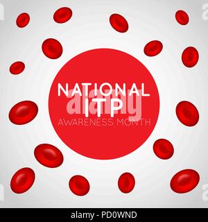 vector illustration of national ITP awareness month Stock Vector Image ...