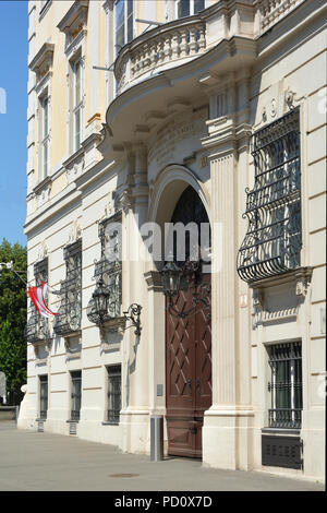 Entrance of the Federal Chancellery Stock Photo - Alamy
