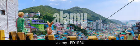 Little Prince statue in Gamcheon Culture Village, Busan, South Korea ...