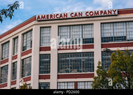 American Can Company building Canton neighborhood Baltimore Maryland ...