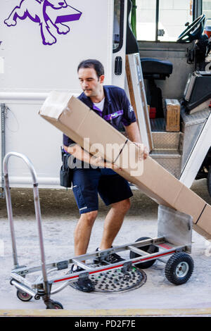Miami Beach Florida,FedEx,worldwide,company,shipping,Hispanic ethnic ...
