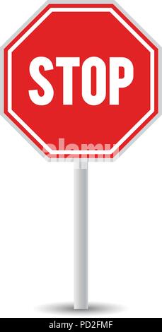 Octagon infographic template icon. Graphic symbol layout, blue on white ...